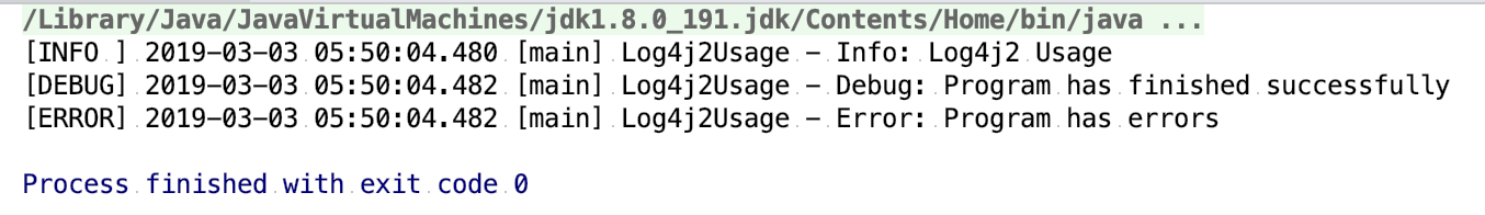 Getting started with Log4j2 – Desktop of ITers