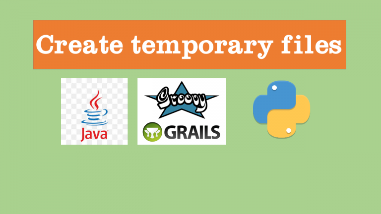 How to create a temporary file to store data – Desktop of ITers